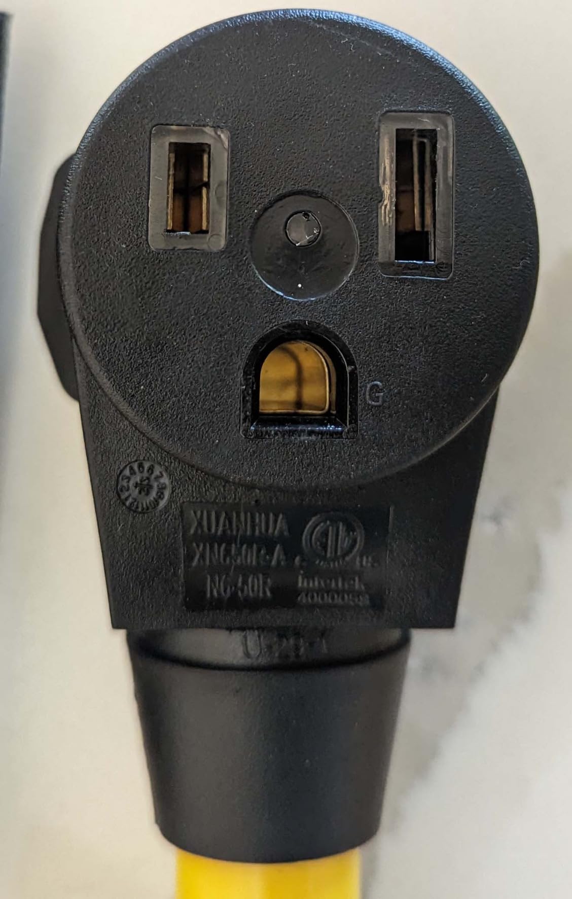 M1A2 Heavy-Duty Welder Adapter Cord, NEMA 14-50P Male to 6-50R Female ...