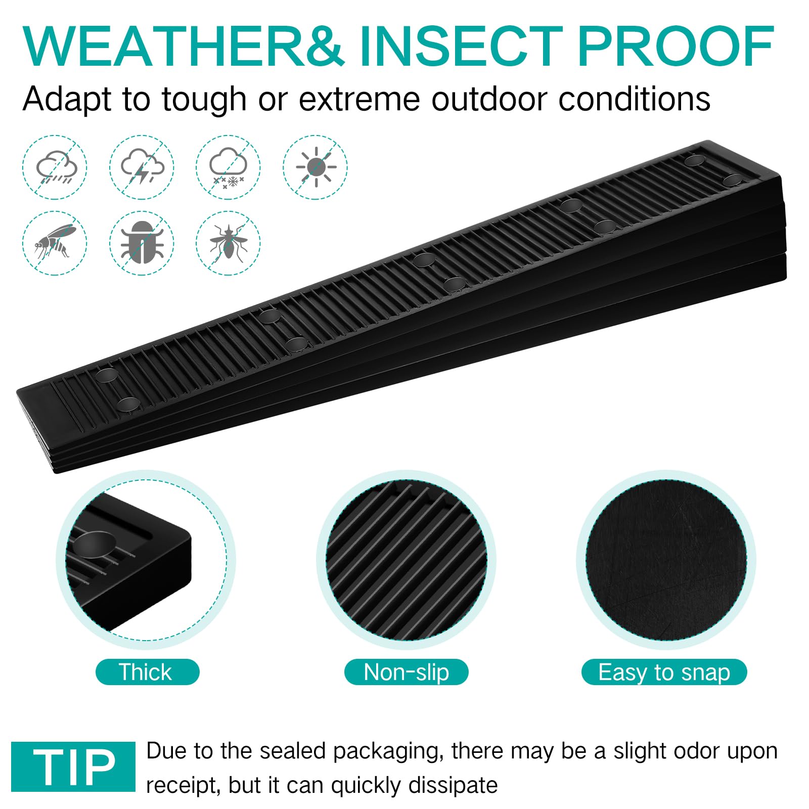 Snapklik.com : Pangda 200 Pack 8 Inch Composite Plastic Shims For ...