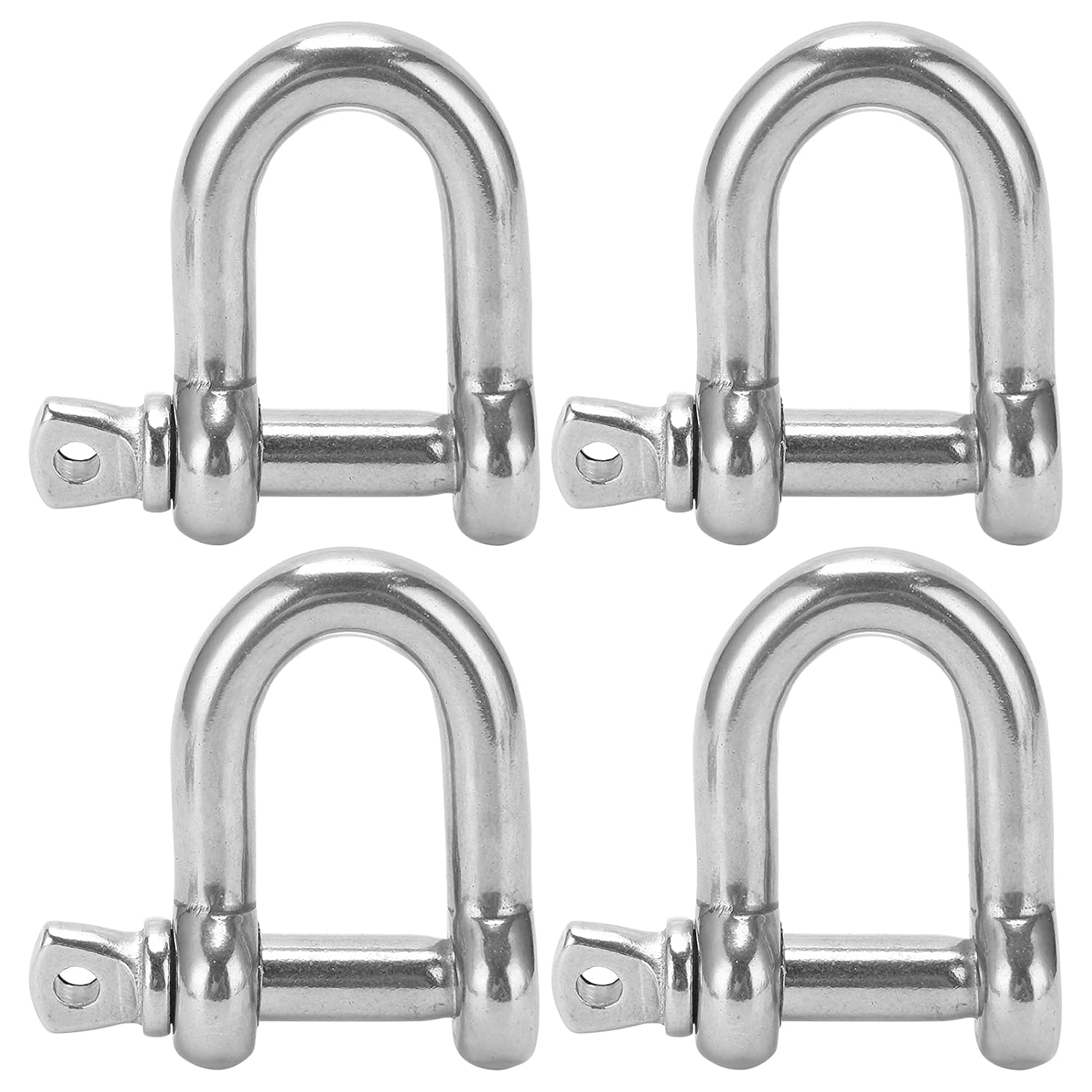 Stainless Steel Strong M10 Straight D Shackle Hooks for Rigging ...
