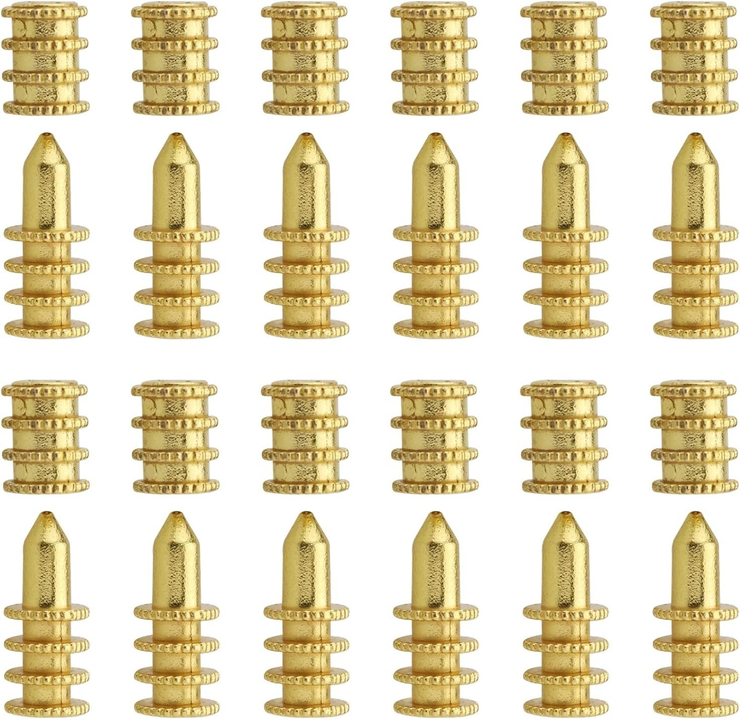 Amazon.com: Table Pin FMHXG 12 Sets Gold Metal Table Pins Dowels, Table ...