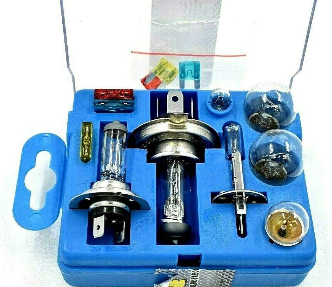 Car Bulb Fuse Emergency Assortment Kit Breakdown Vans Trucks 13pc AU332 ...