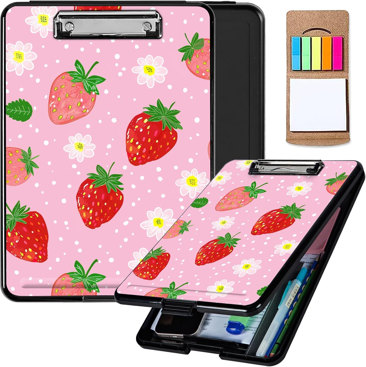 Amazon.com : Clipboard with Storage,Plastic Storage Clipboard with Low ...