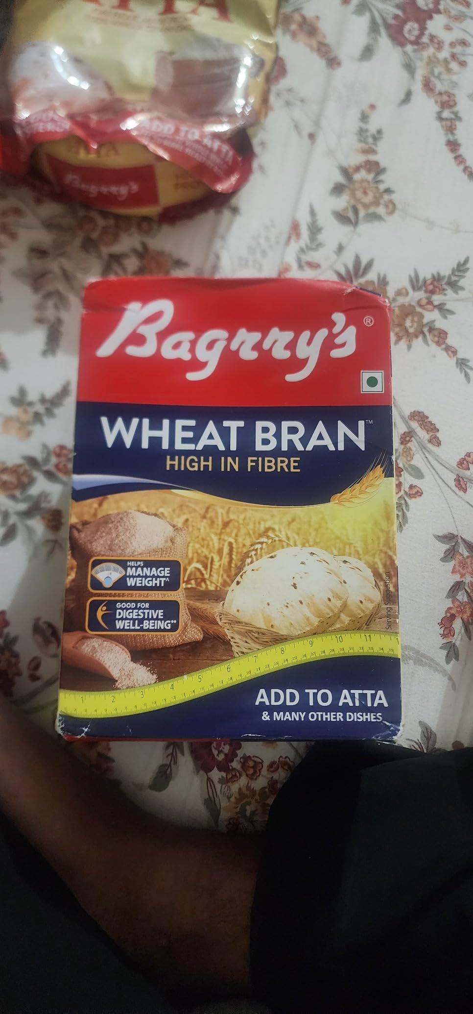 Bagrry's Wheat Bran 1000 gm Box| High in Fibre & Protein | Helps Reduce ...