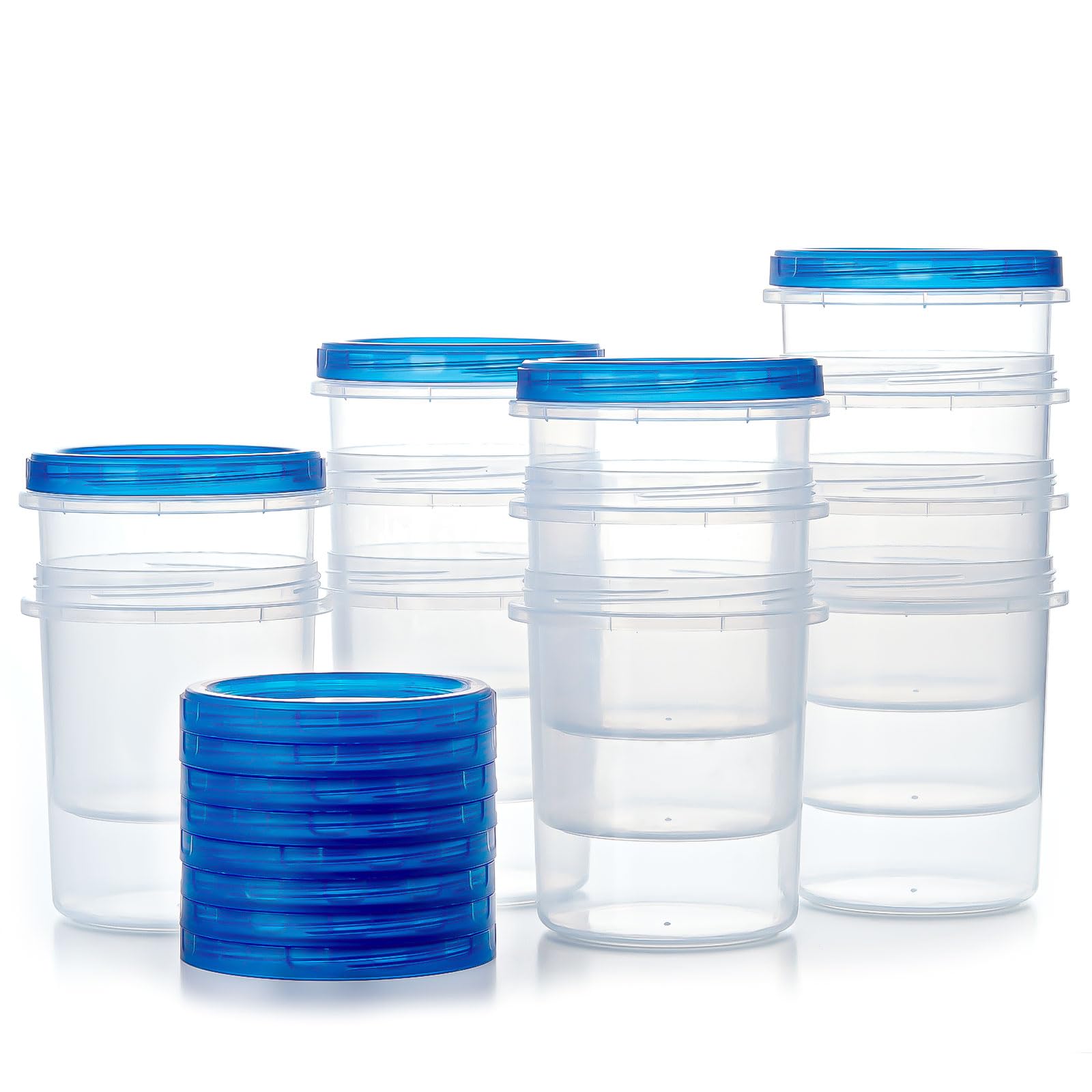 Amazon.com: Atecare Food Storage Containers with Twist Top Lids, Ultra ...