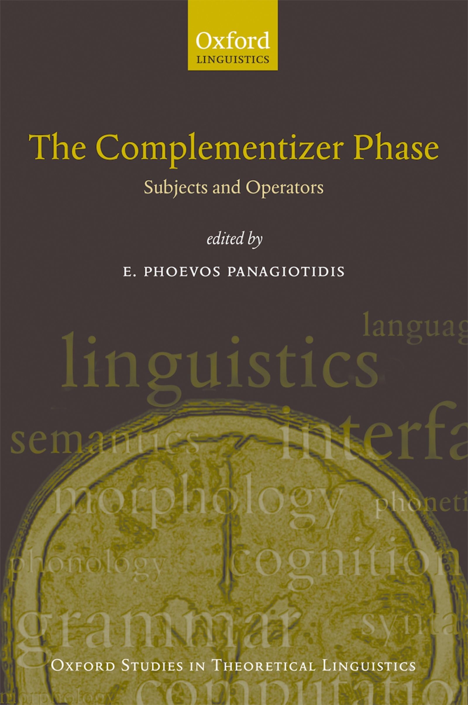 Amazon | The Complementizer Phase: Subjects and Operators (Oxford ...