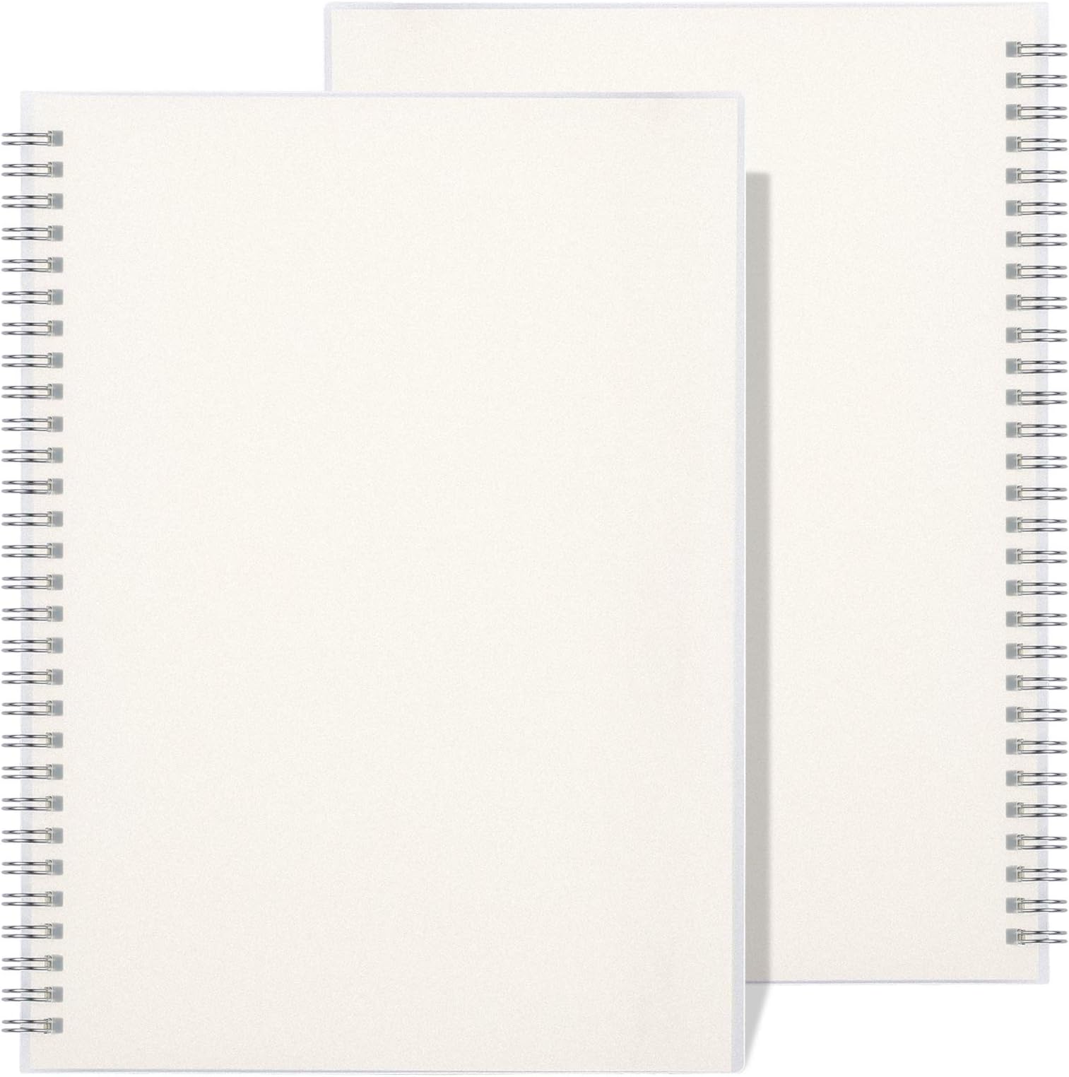 RETTACY Blank Sketch Spiral Notebook,B5 Wirebound Sketch Notebook for ...