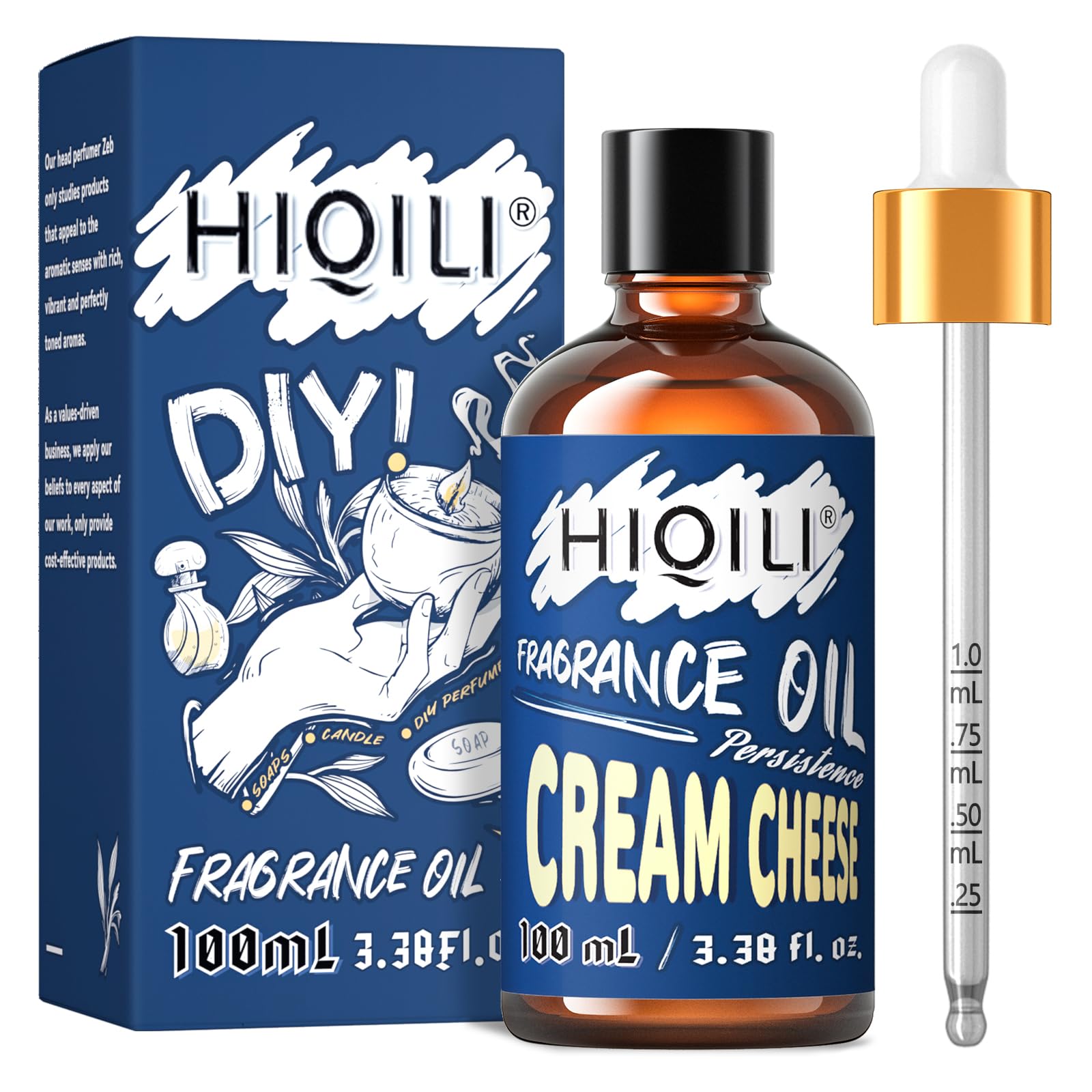Amazon.com: HIQILI Cream Cheese Essential Oil 100ml - Fresh Fragrance ...