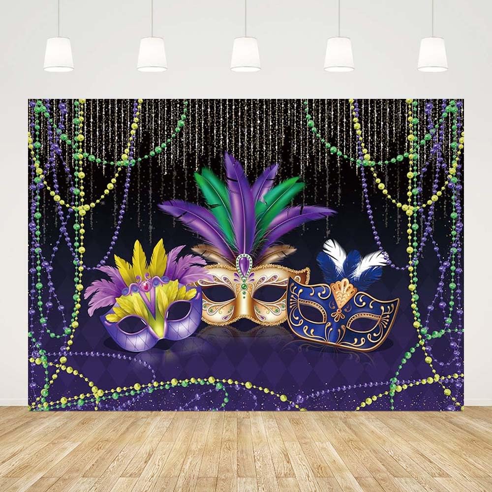 Masquerade Scene Setters Red Masquerade Filigree Mask Mardi Gras