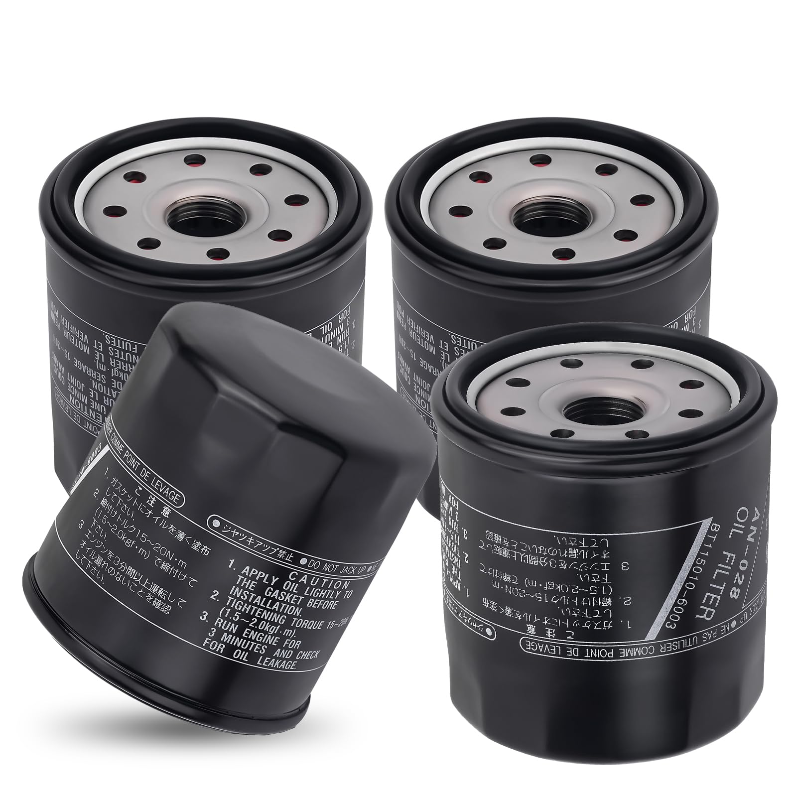 Amazon.com: WSDRM 69J-13440-04-00 Oil Filter 69J-13440-03-00 for Yamaha ...