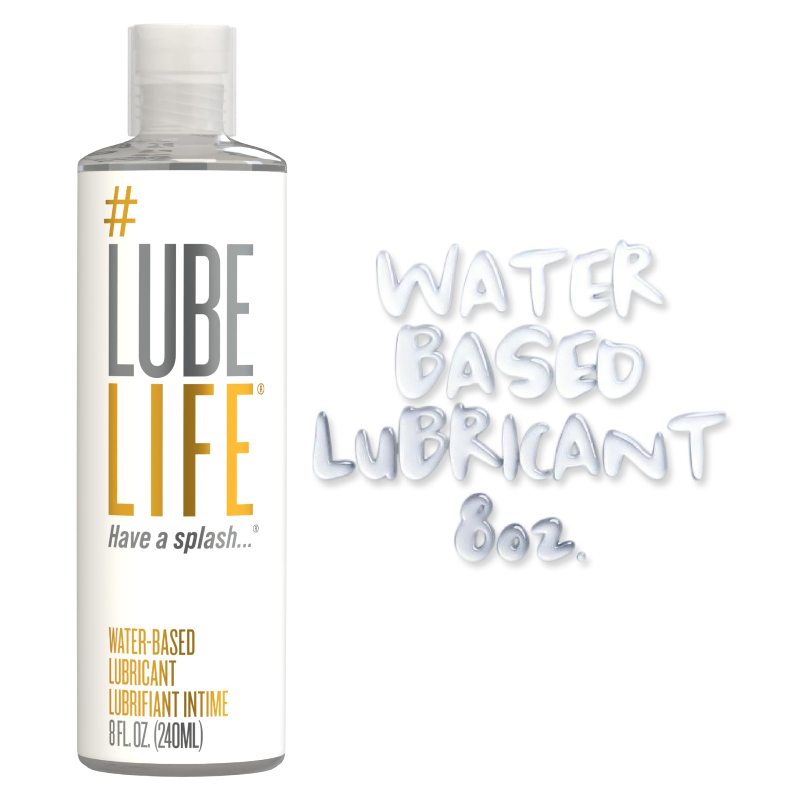 Amazon.com: Lube Life Water-Based Personal Lubricant, Lube for Men ...