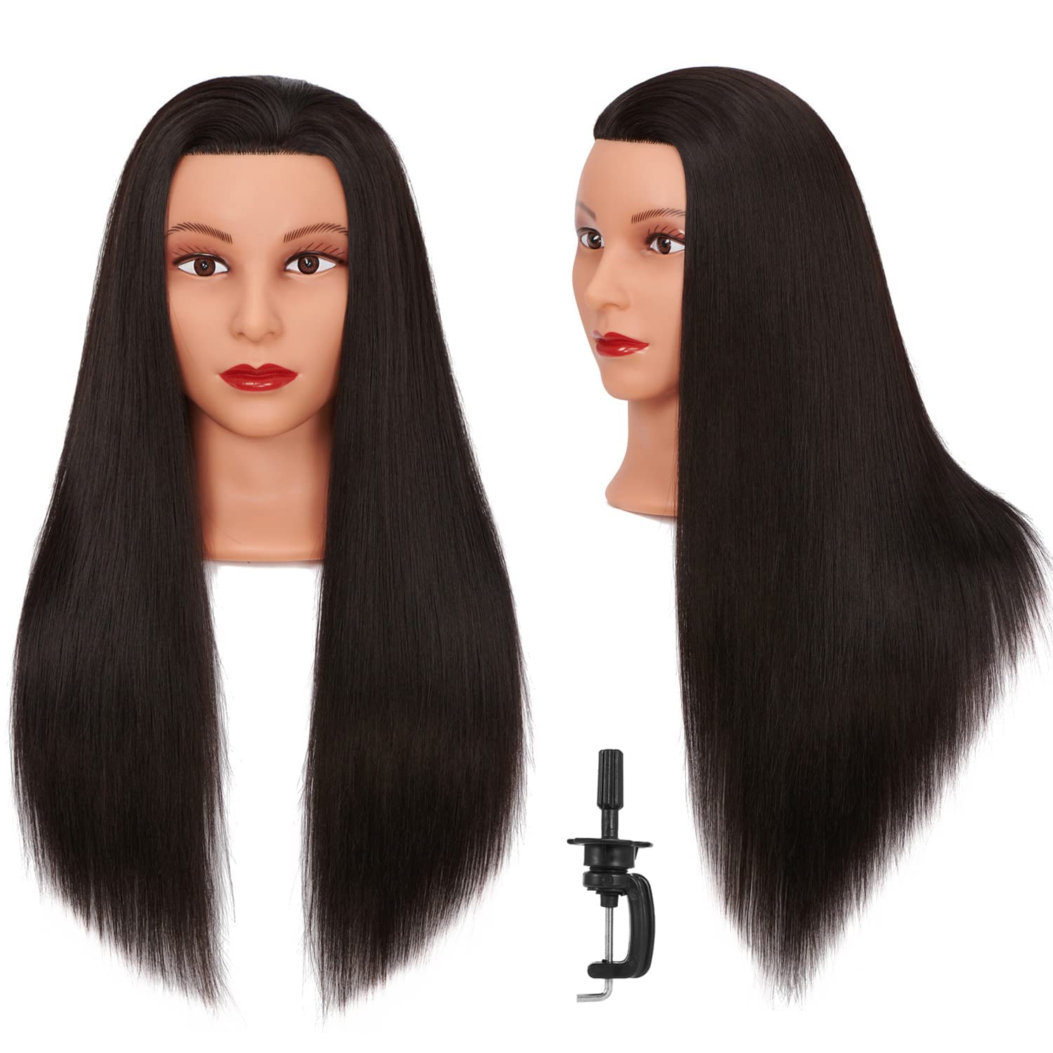 Traininghead 26-28'' Mannequin Head Hair Styling Manikin Training Head ...