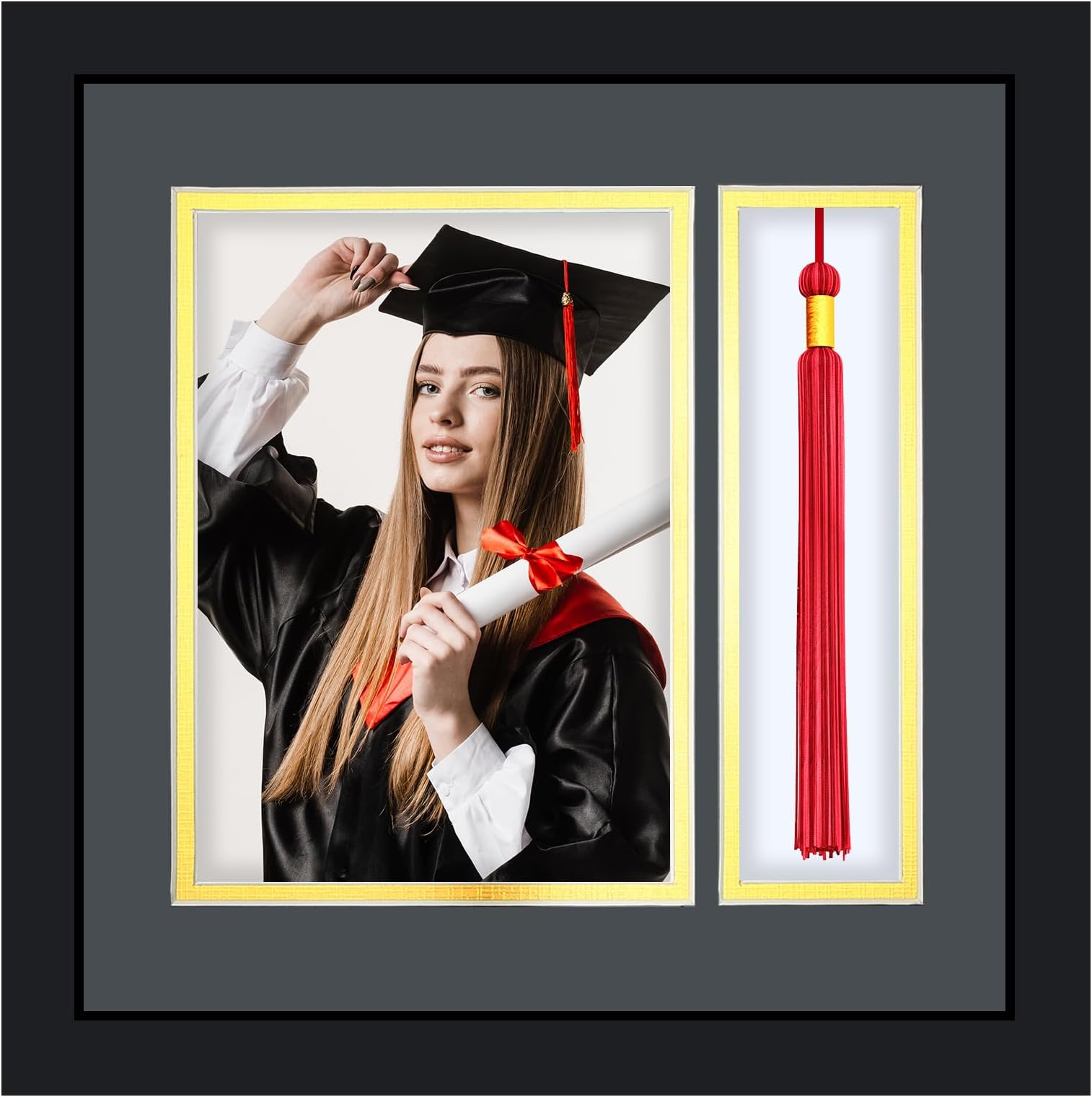 Amazon.com - Seeloowy Graduation Photo Frame with Tassel Holder for ...