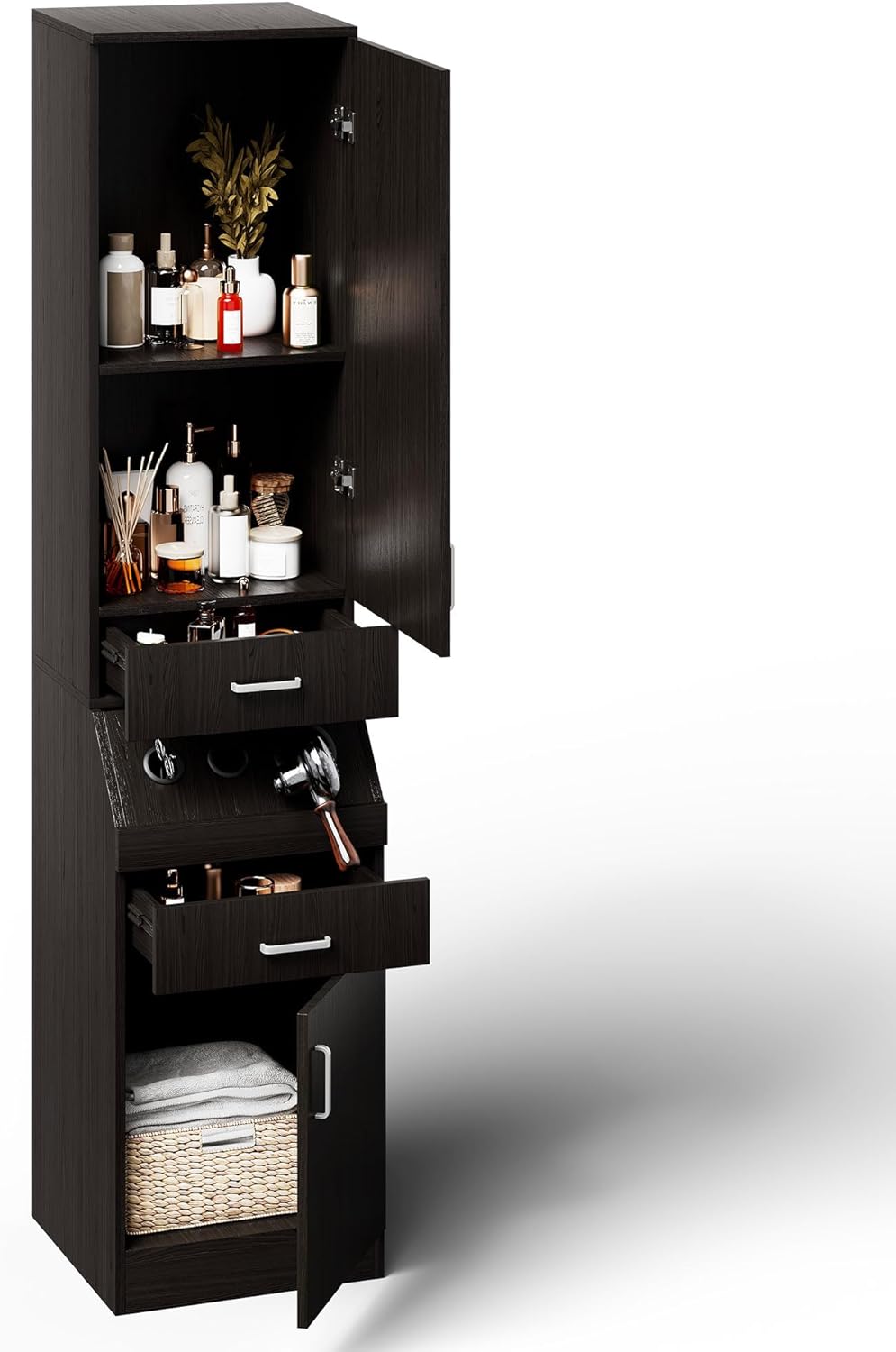 Amazon.com: Waktavel Barber Salon Station for Hair Stylist Beauty Salon ...