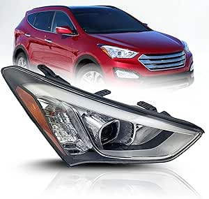 ALLIGATOR AUTO LIGHTS Compatible With Hyundai 2013 2014 2015 2016 Santa ...