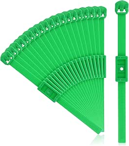 com-four® 20x plant ties for attaching to beams, walls or tendrils ...