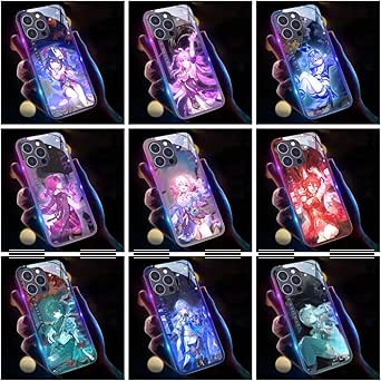 Amazon.co.jp: Collapse Star Rail Smartphone Case Luminous Case Kafka ...