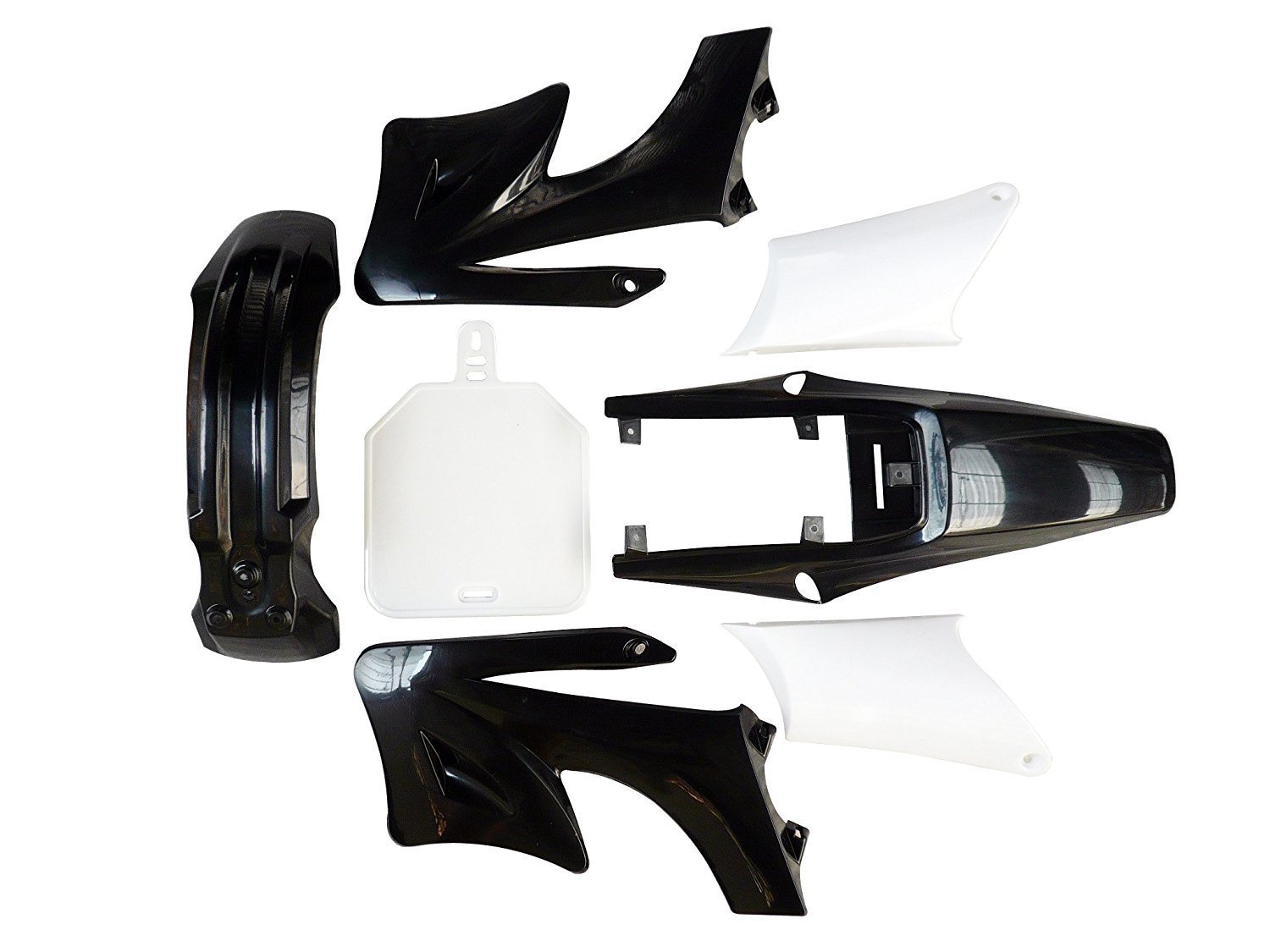 Apollo 50cc Pit Bike Fender Fairing Kit With Seat Complete Plastic ...