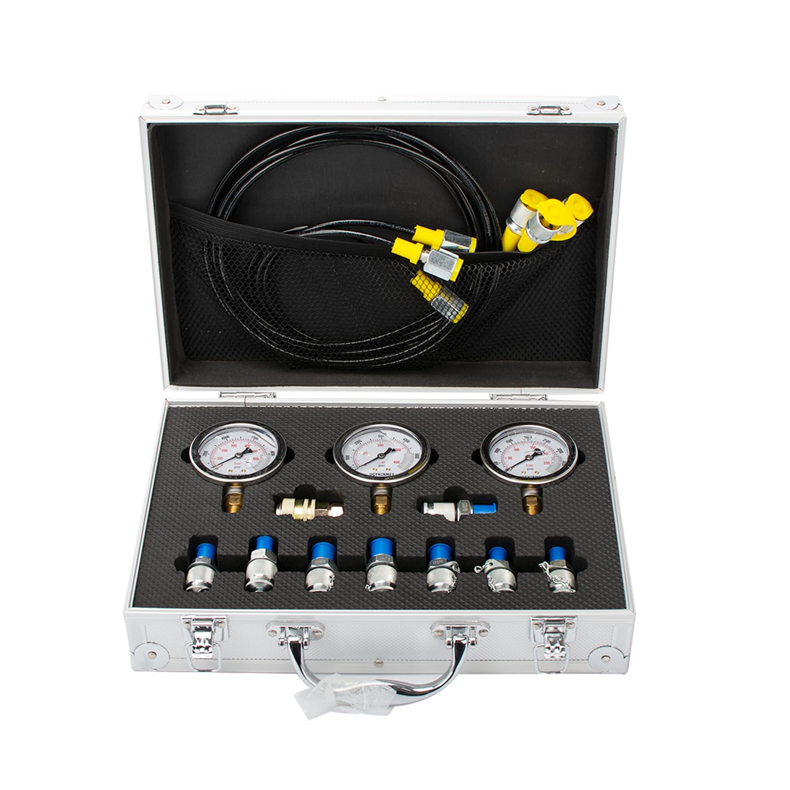 UCYHINMEY Hydraulic Pressure Test Kit, 4000/6000/10000 PSI, 8 Test ...
