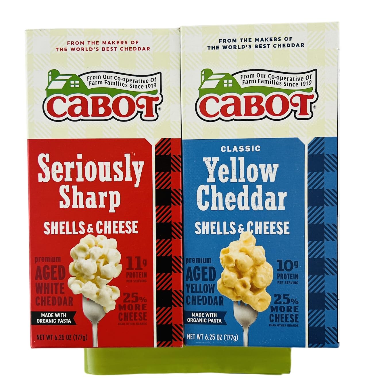 Amazon.com : Cabot Macaroni and Cheese Bundle: Seriously Sharp Cheddar ...