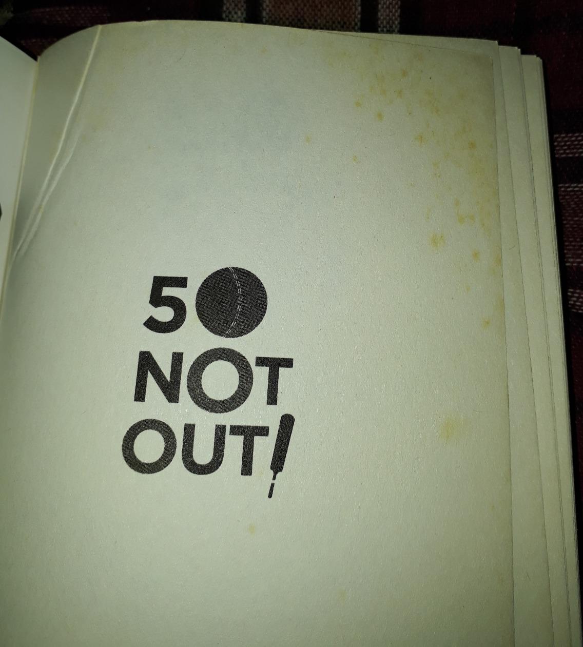 Buy 50 Not Out! Book Online at Low Prices in India | 50 Not Out ...