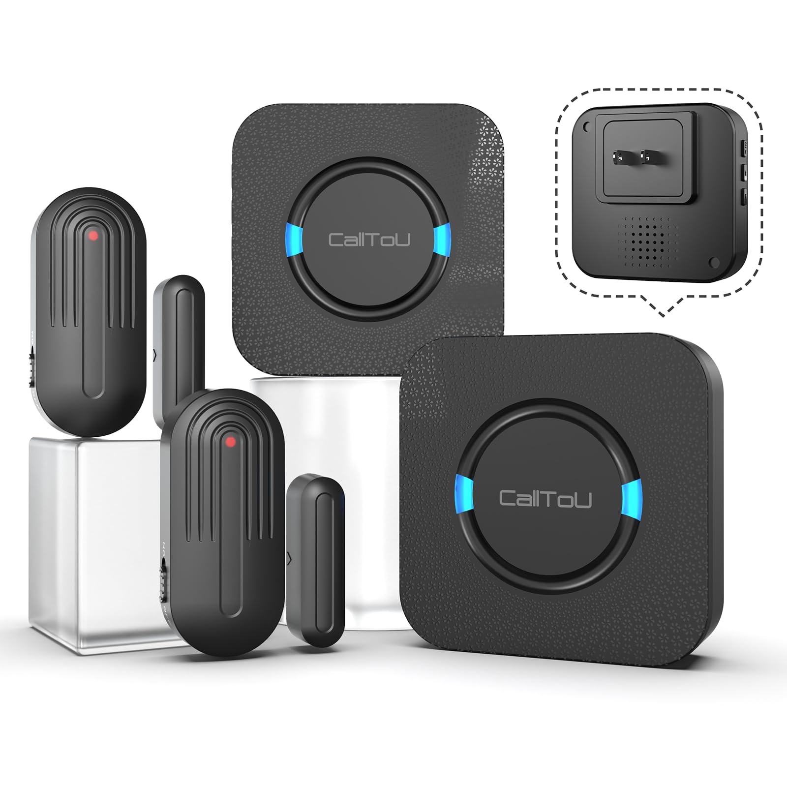 Snapklik.com : CallTou Door Alarms For Dementia, Wander Alert Door ...