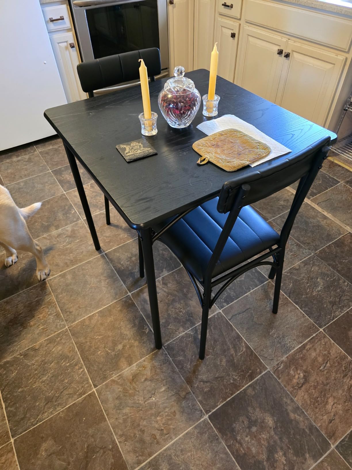 Amazon.com - GAOMON Dining Table Set for 2, Kitchen Table with ...