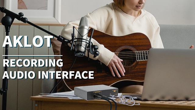 Watch AKLOT 2i2 USB Audio Interface xlr Interface for PC Studio on ...