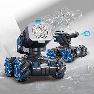 JOYTECHS dual Turret water Bullets and Bubbles 2.4GHz dual Remote ...