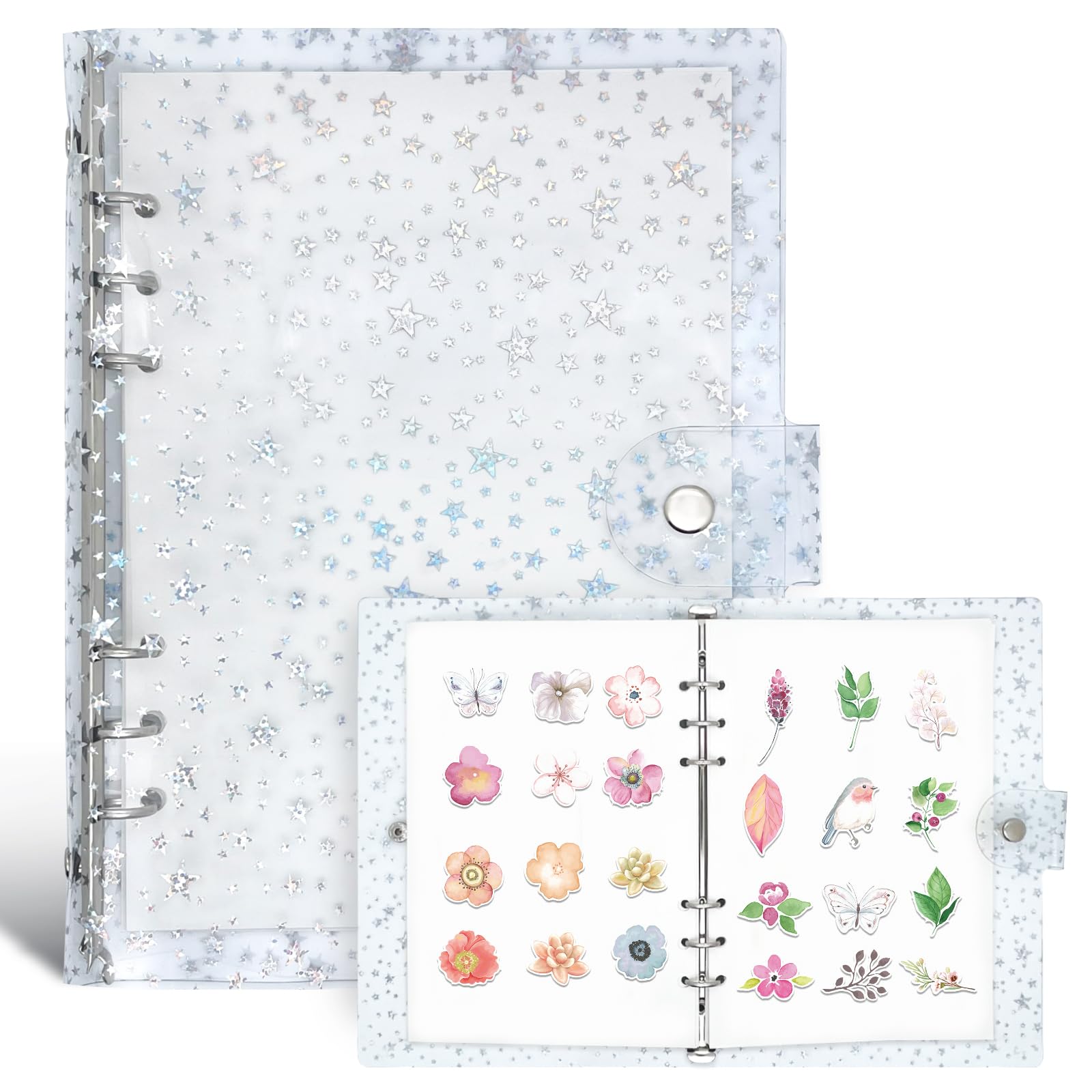 Amazon.com: NOCAFI Reusable Sticker Book Collecting Album Sticker ...