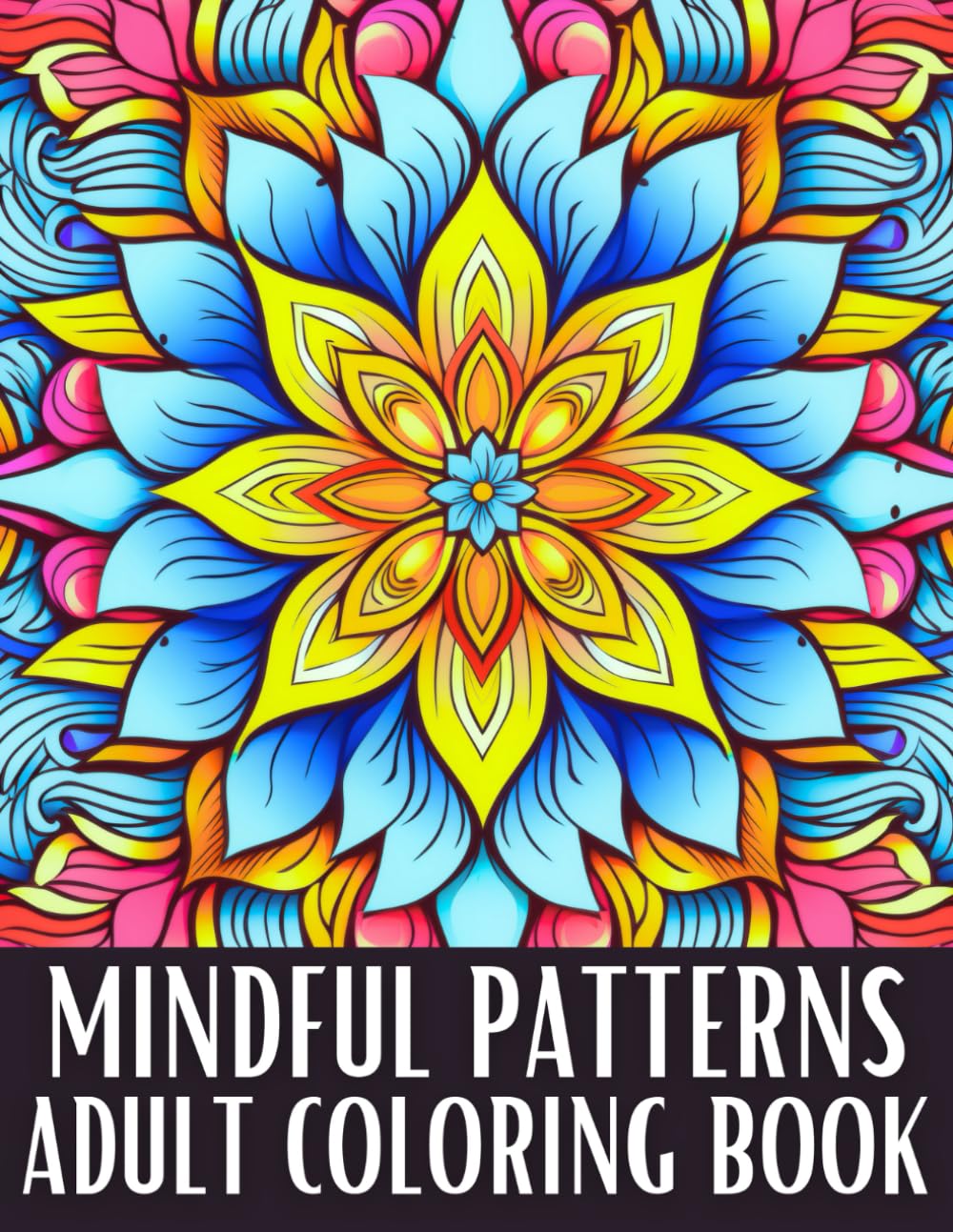 Amazon.com: Mindful Patterns Coloring Book for Adults: 51 Relaxing ...