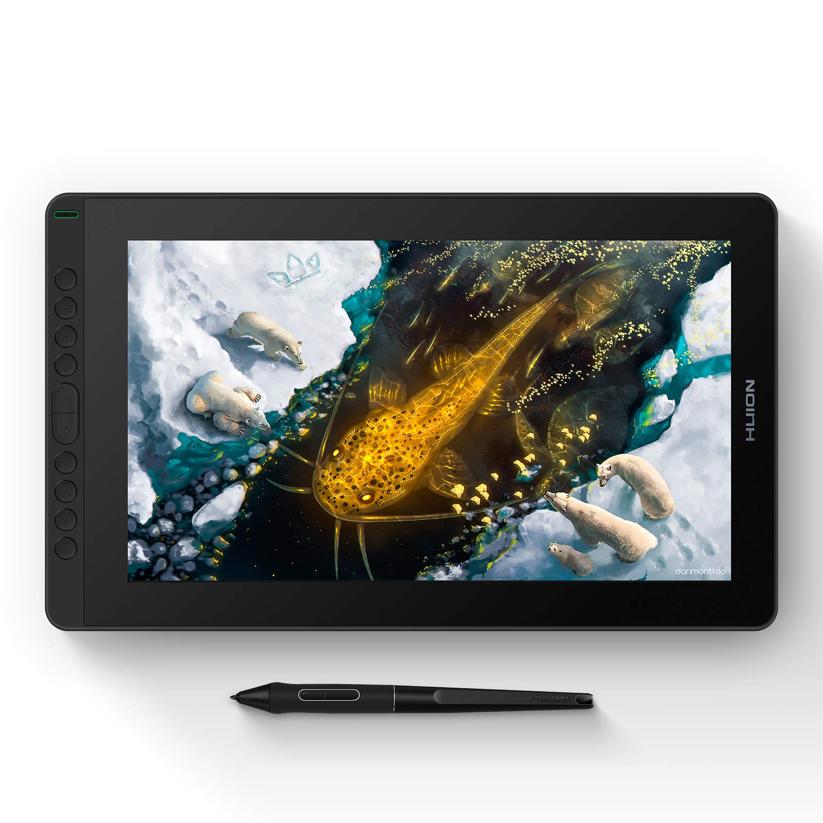 Buy HUIONKAMVAS 16 (2021) Graphics Drawing s with Screen USB-C to USB-C ...