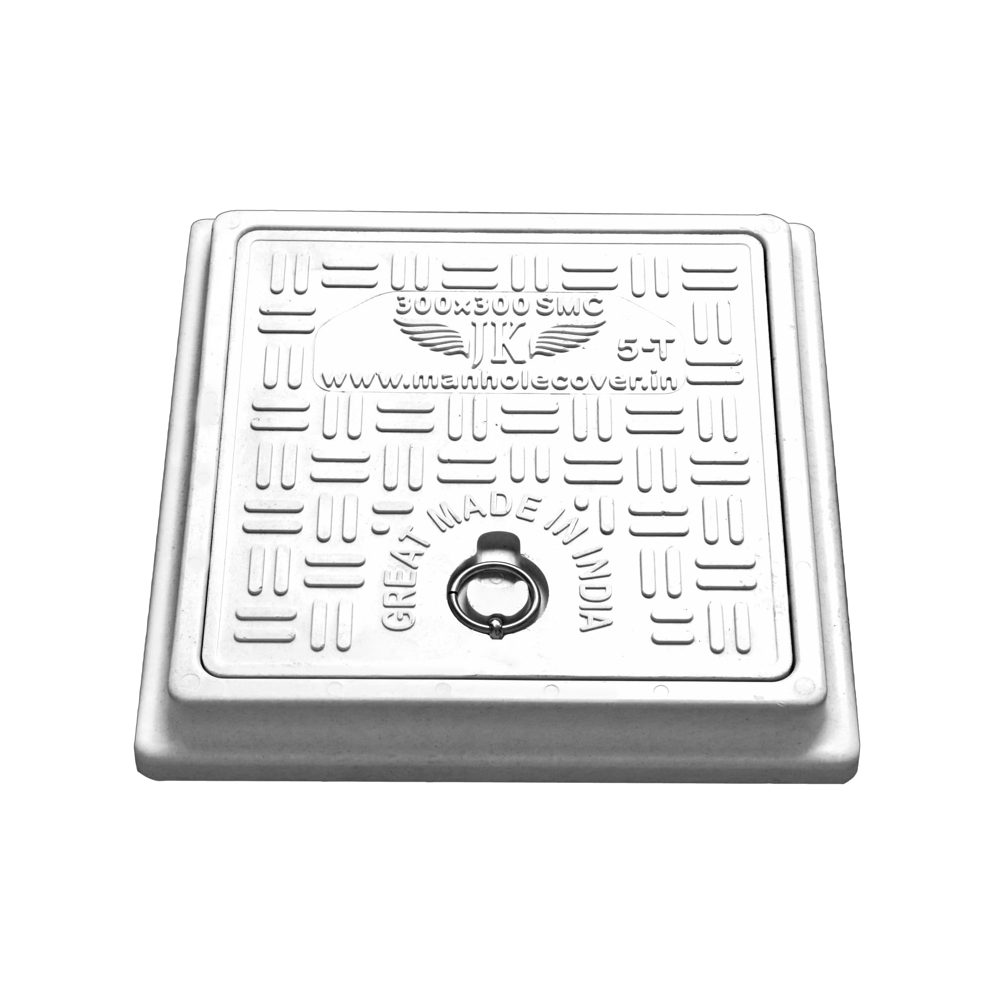 Buy JK Heavy Duty Manhole Cover, Sheet Moulding Compound (SMC_FRP) | 5 ...