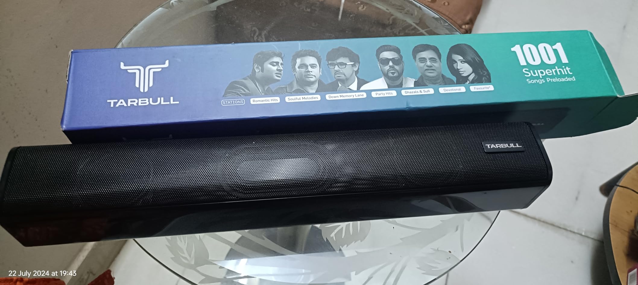 TARBULL Studio SB200- Preloaded with 1001 Superhit Songs, 16W Bluetooth ...