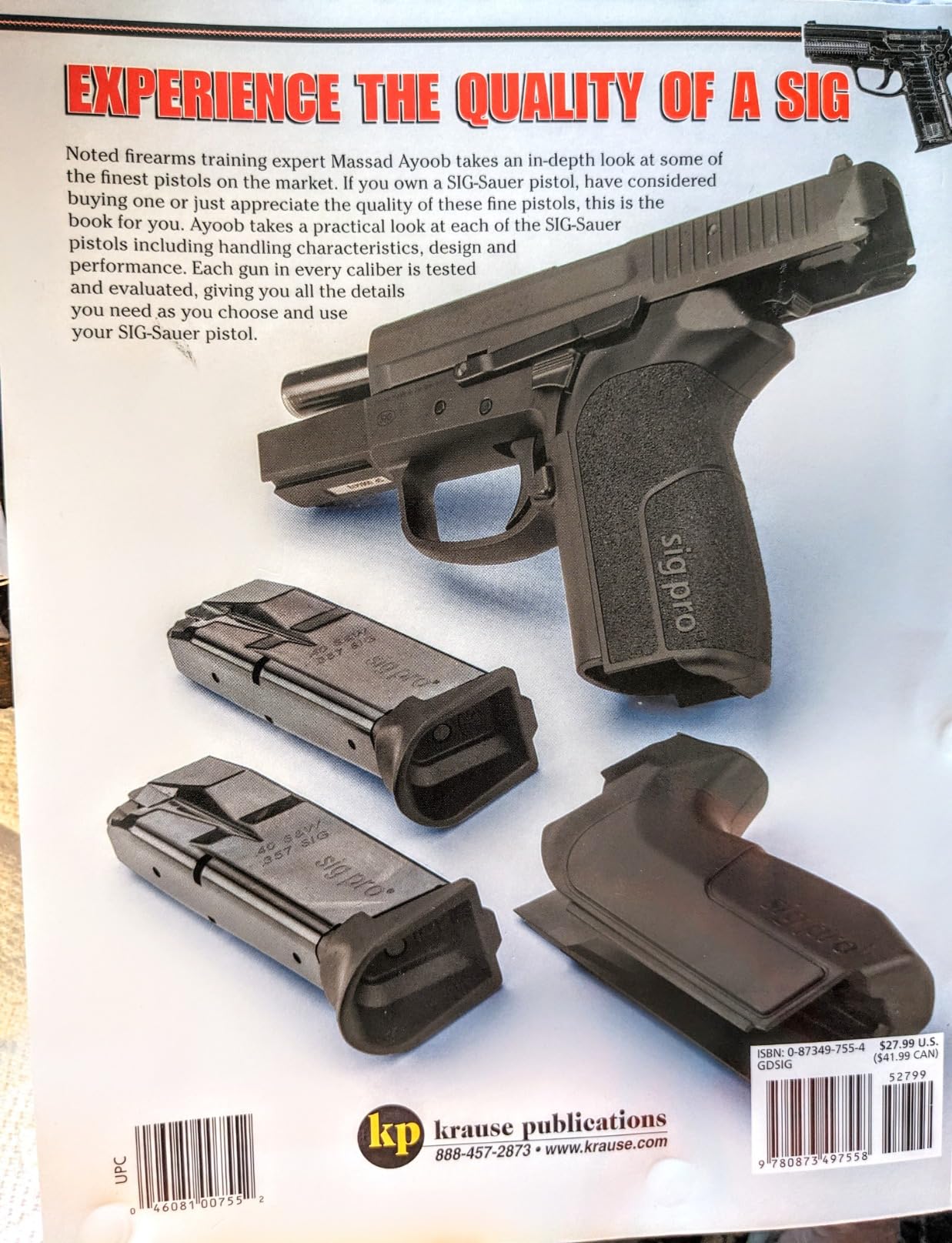 Amazon.com: The Gun Digest Book of Sig-Sauer: A Complete Look At Sig ...