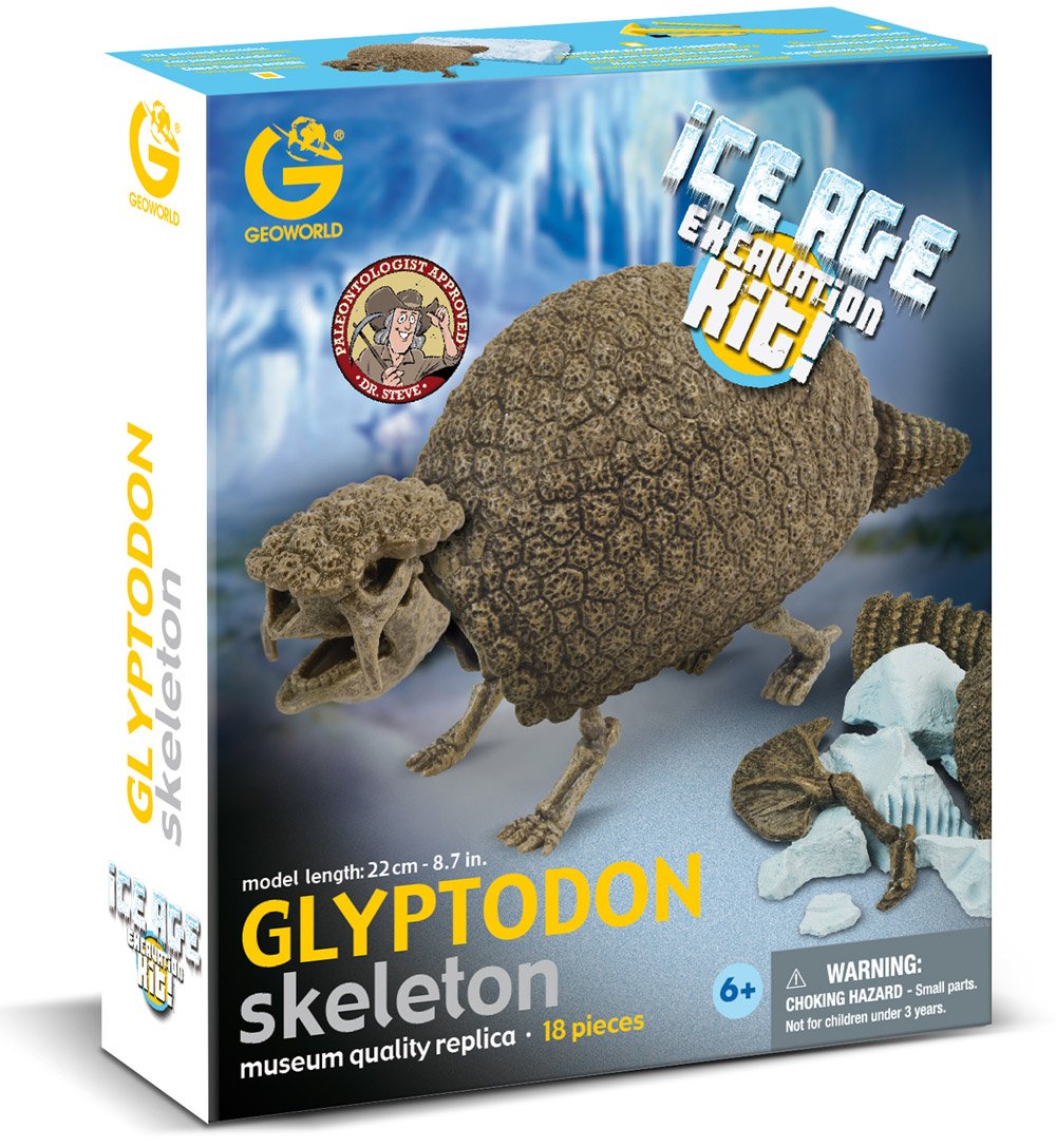 Ice Age Excavation Kit Glyptodon Dinosaur Dig Skeleton | Desertcart INDIA