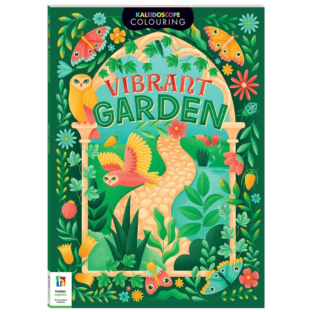 Kaleidoscope Colouring Vibrant Garden : Pty Ltd, Hinkler: Amazon.in: Books