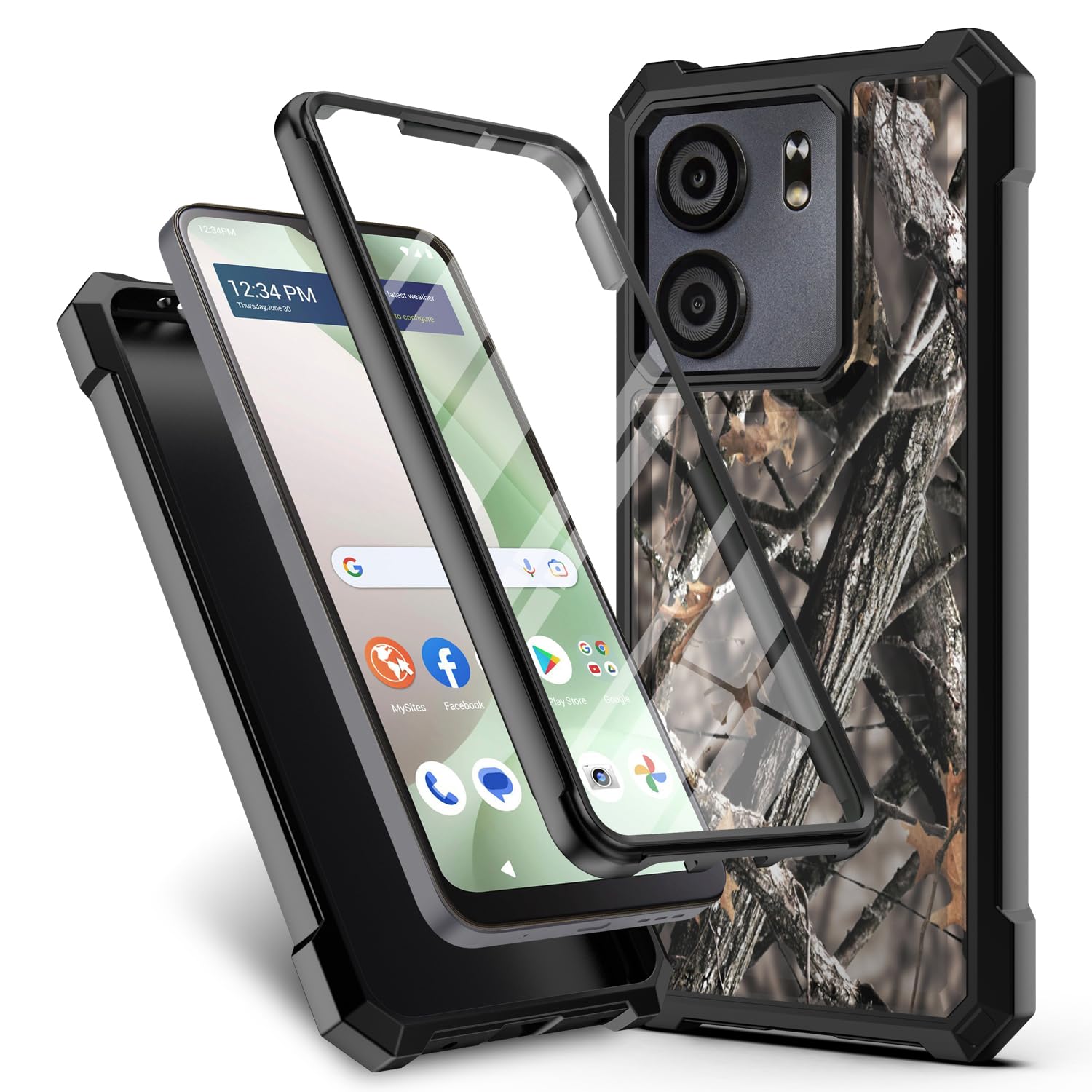 Amazon.com: for BLU View 5 Phone Case,BLU View 5 (B160V) Case w/[Built ...