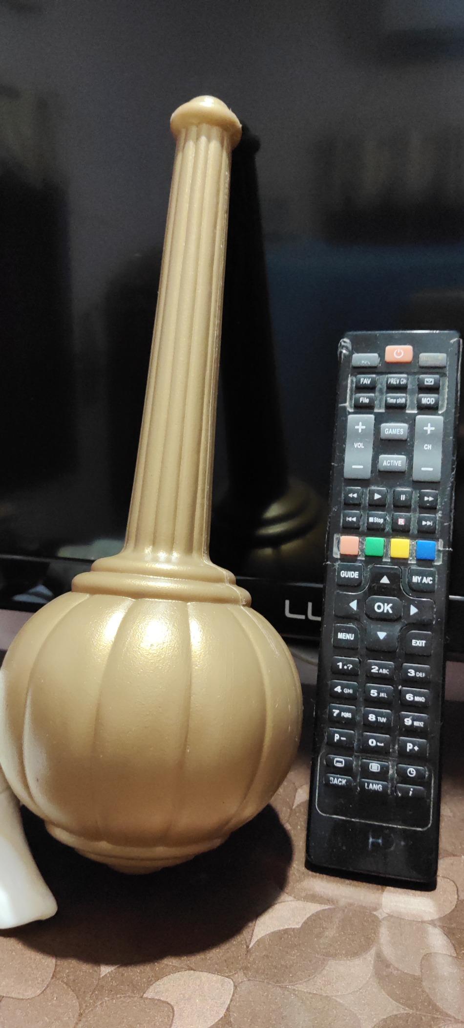 Buy VRINDAVANBAZAAR.COM Plastic Mace, Gold, 5 Years and Above Online at ...