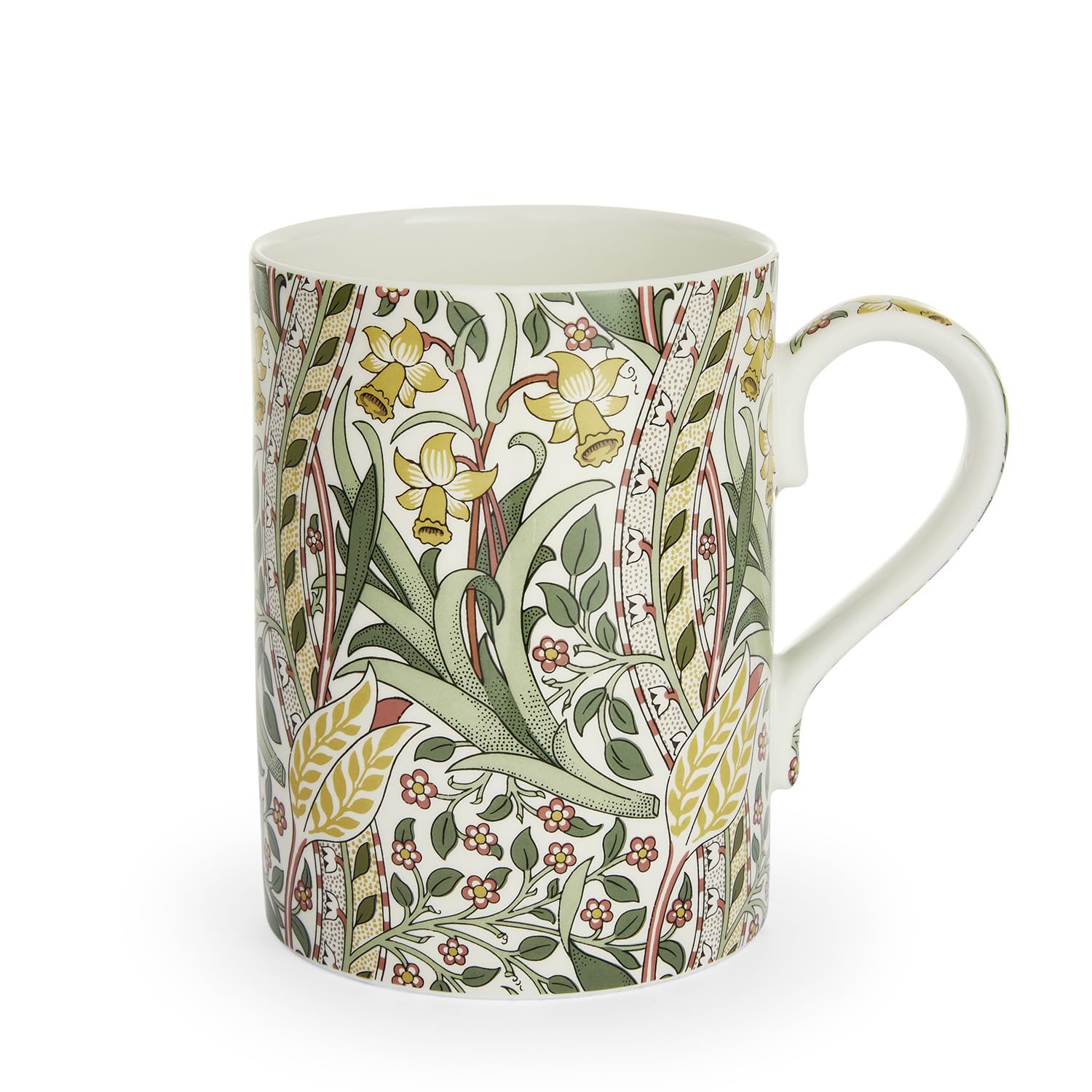 Amazon.com | Morris & Co 12oz Coffee Mug with Handle - Daffodil ...