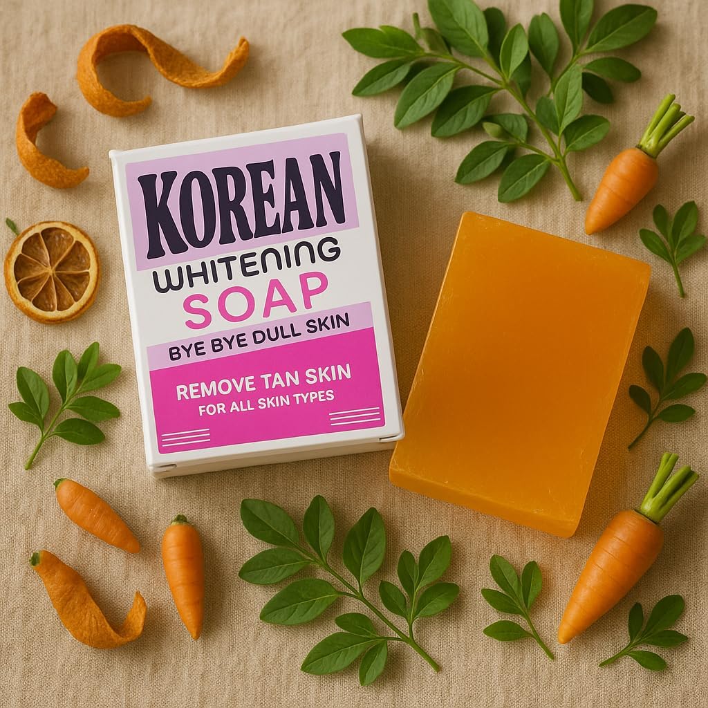 Buy Korean Whitening Soap - Bye Bye Dull Skin, Remove Tanning ...