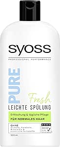 SYOSS Pure Fresh Conditioner 500 ml : Amazon.co.uk: Beauty