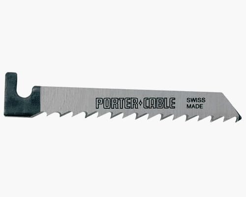 12380-5 Porter Cable 3-1/2" 6 TPI Taper Jig Saw Blade (Solid Grain ...