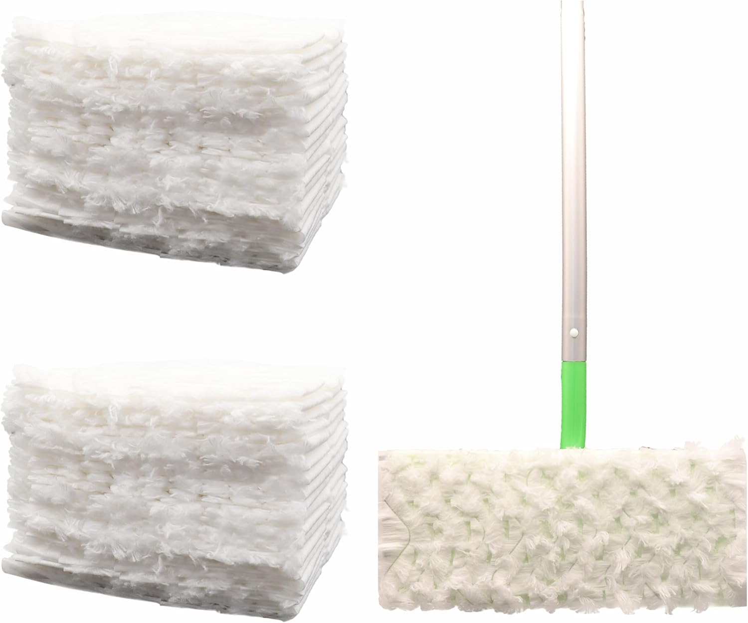 Amazon.com: JEBBLAS Pet Dry Sweeping Cloth Refills Heavy Duty Mop Pads ...