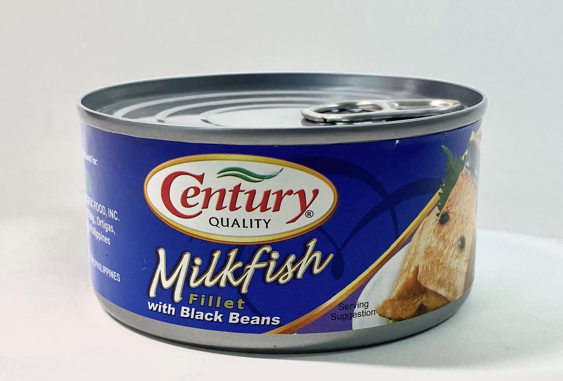 Amazon.com : Century Milkfish Fillet with Black Beans (Bangus with ...