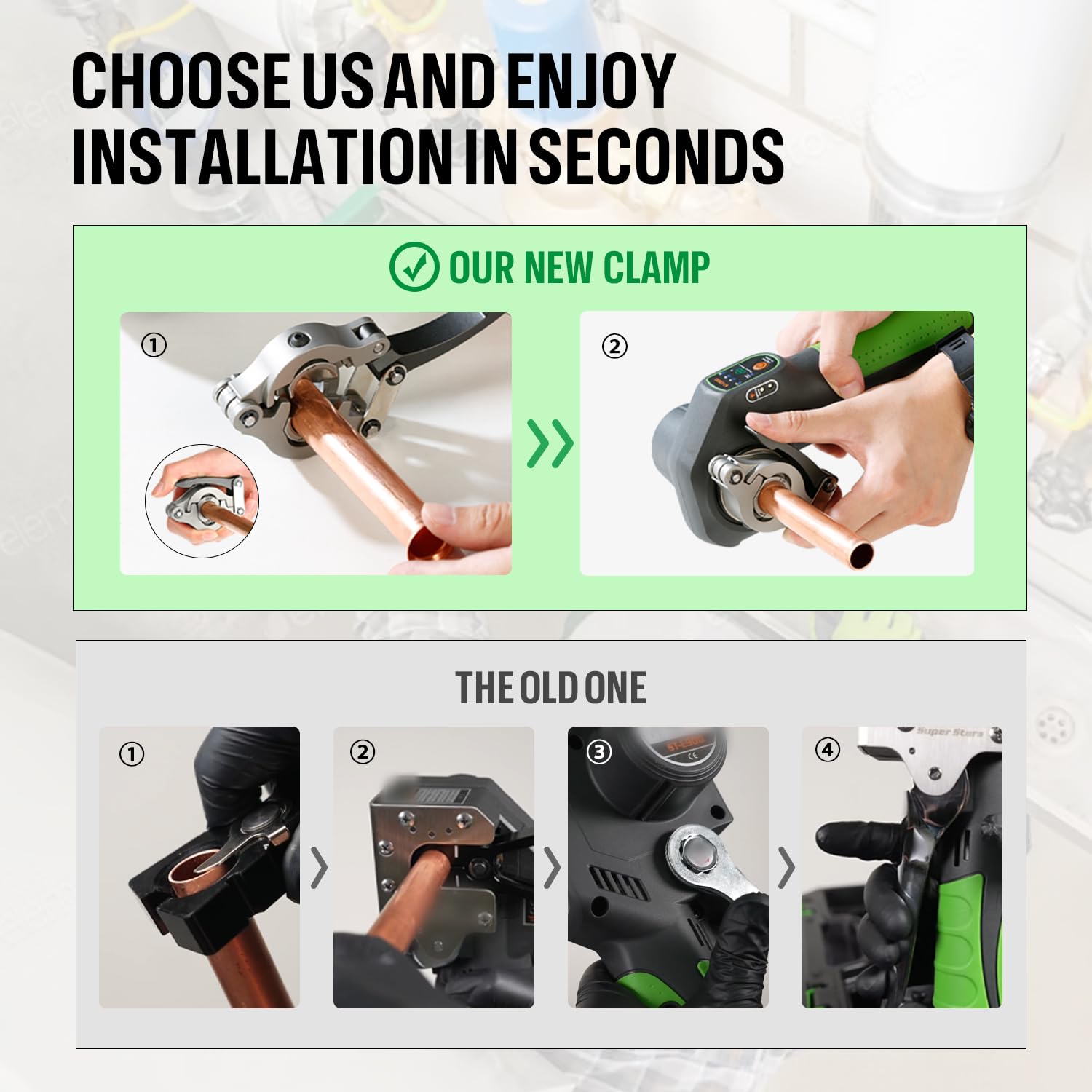 Snapklik.com : POPULO Electric Flaring Tool Kit