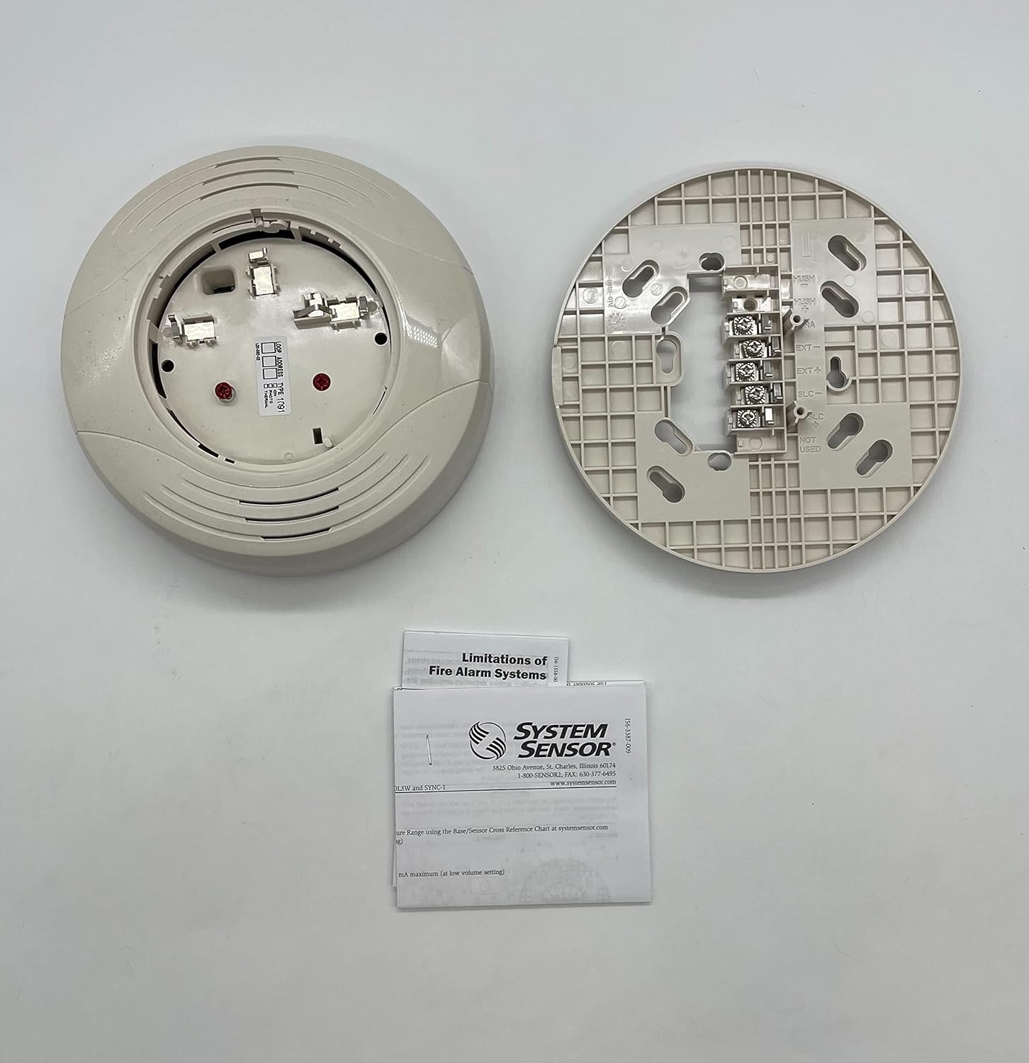 SYSTEM SENSOR B200S-IV Intelligent ADDRESSABLE Plug-in Sounder Base ...