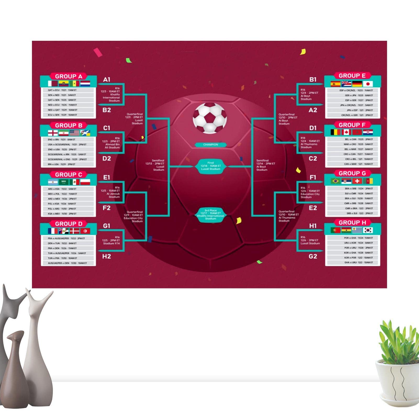 Buy Fly Free World Soccer Cup 2022 Match Schedule - Football Tournament ...