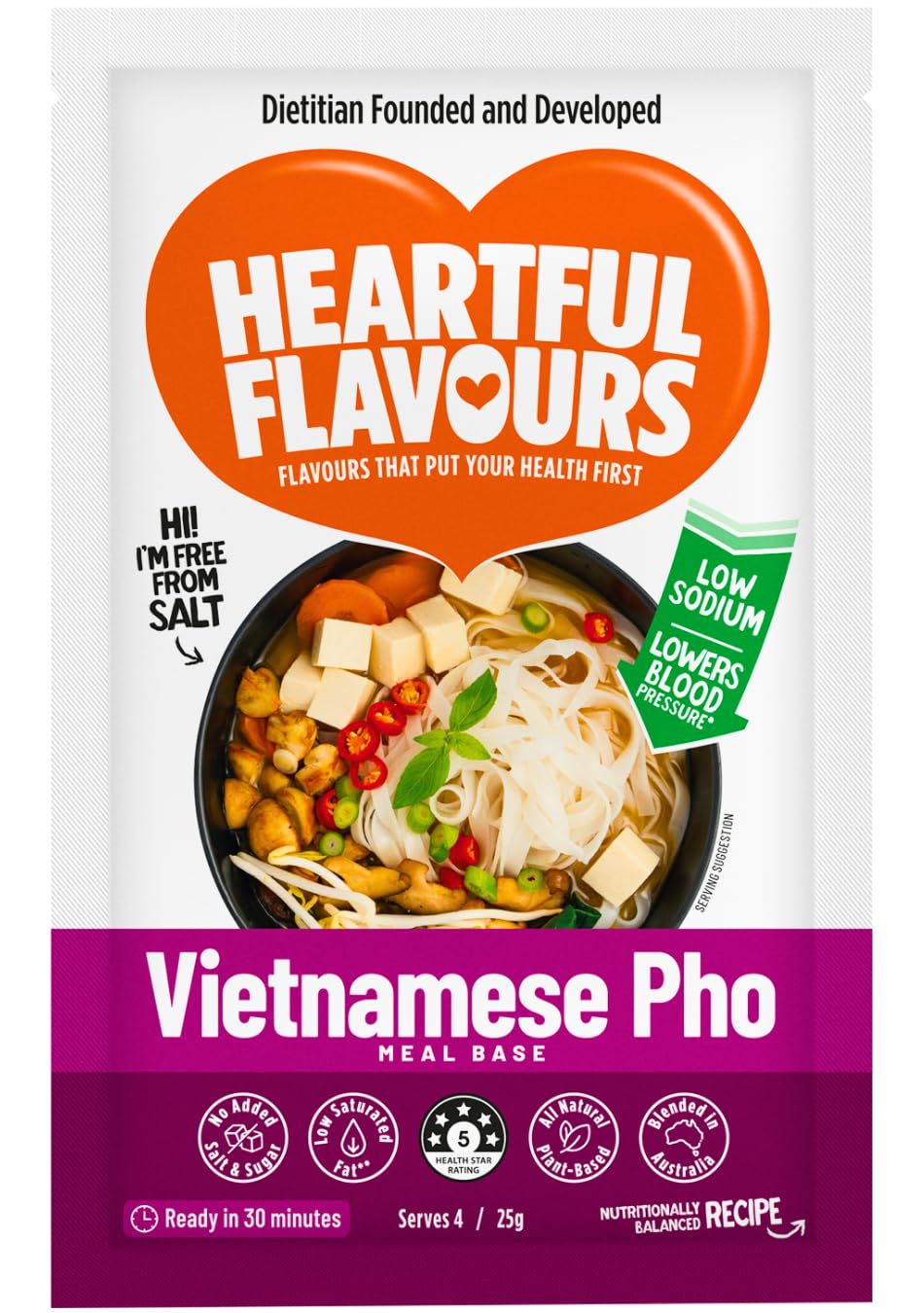 Amazon.com : Heartful Flavours Meal Base Seasonings - Low Sodium, No ...