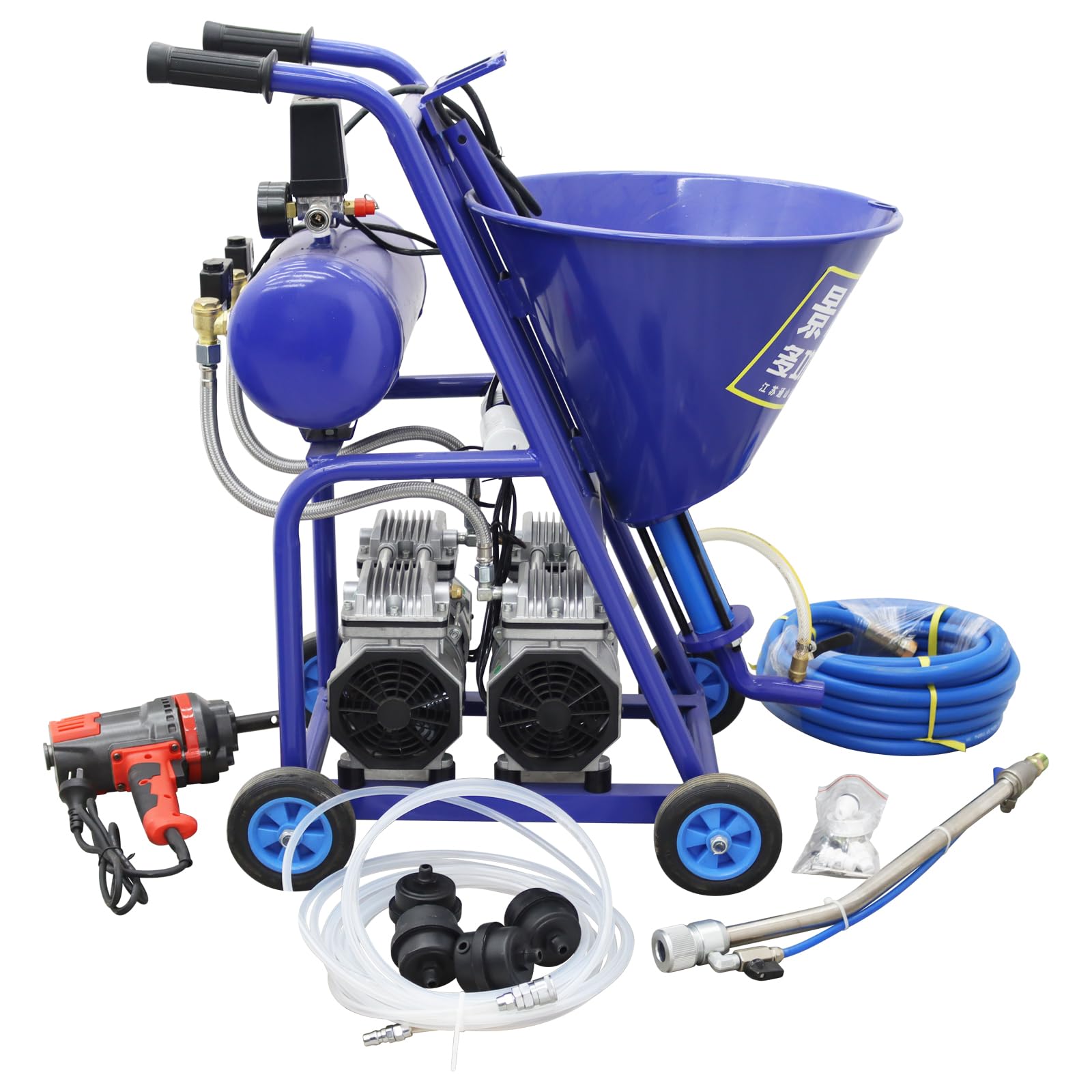 Amazon.com : WYDDDARY Polyurethane Foam Spray Machine 1-10 L/min Putty ...