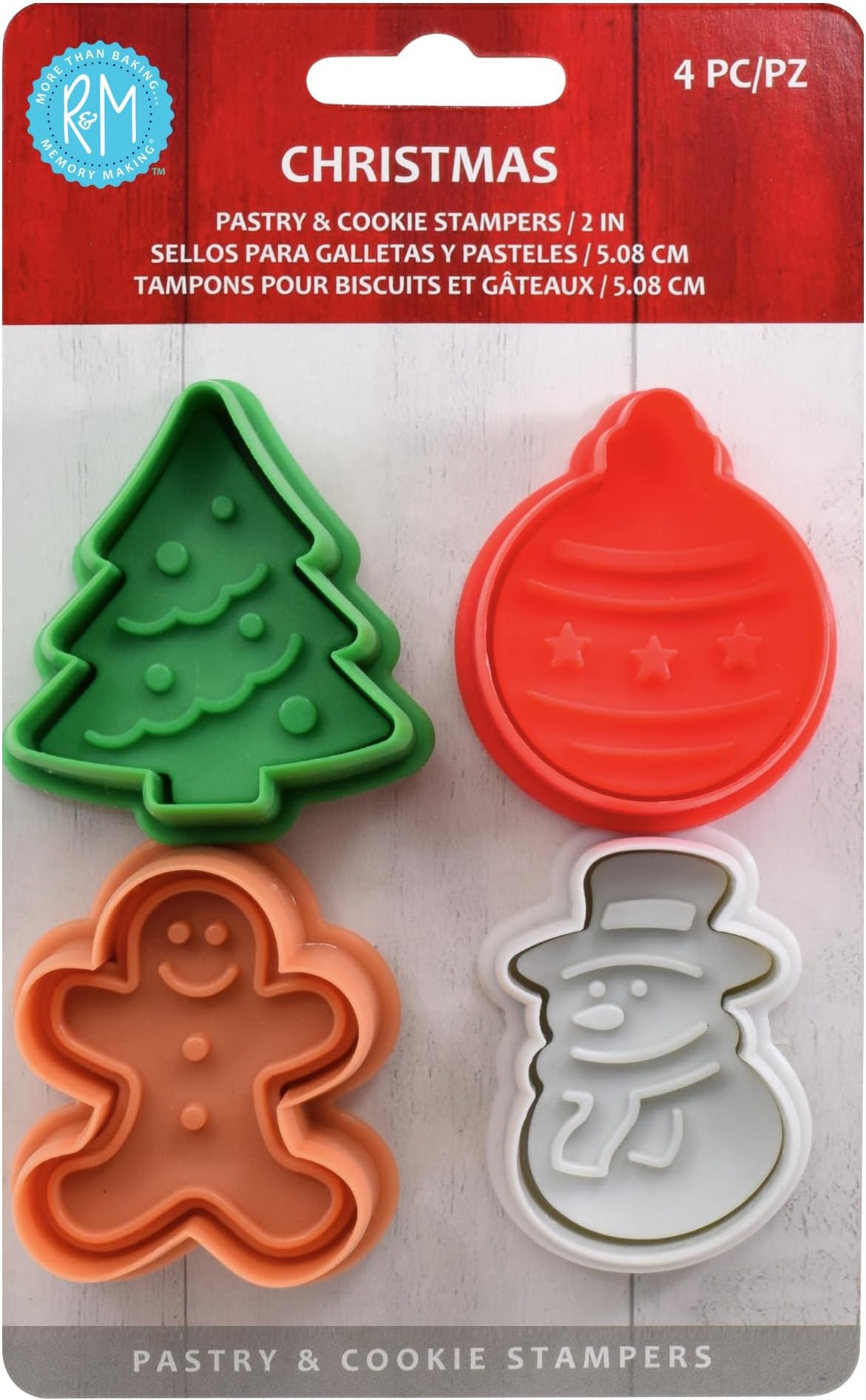 Amazon.com: 16Pcs Christmas Cookie Cutters & Christmas Cellophane Bags ...